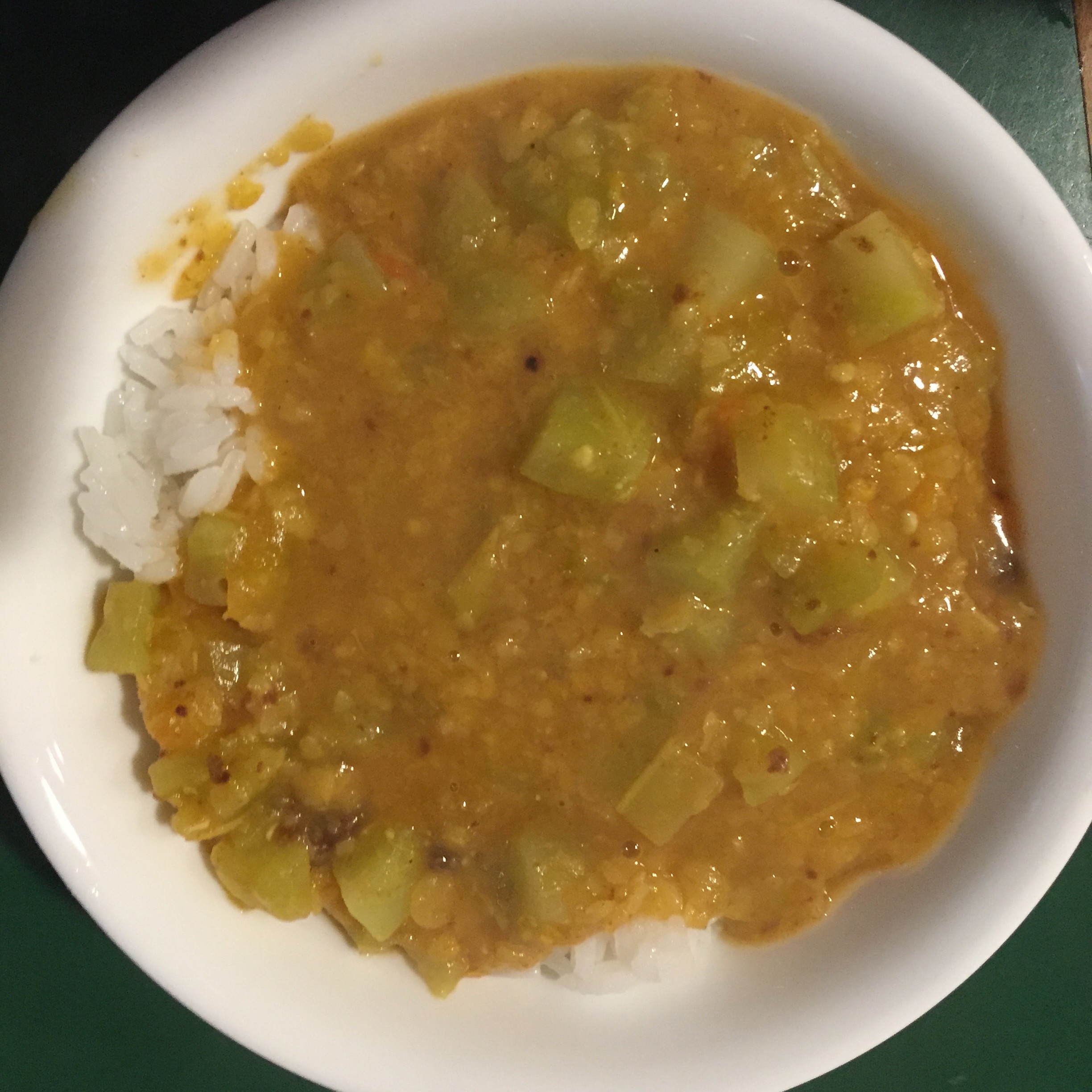 Green Tomato and Lentil Stew – julienne.red