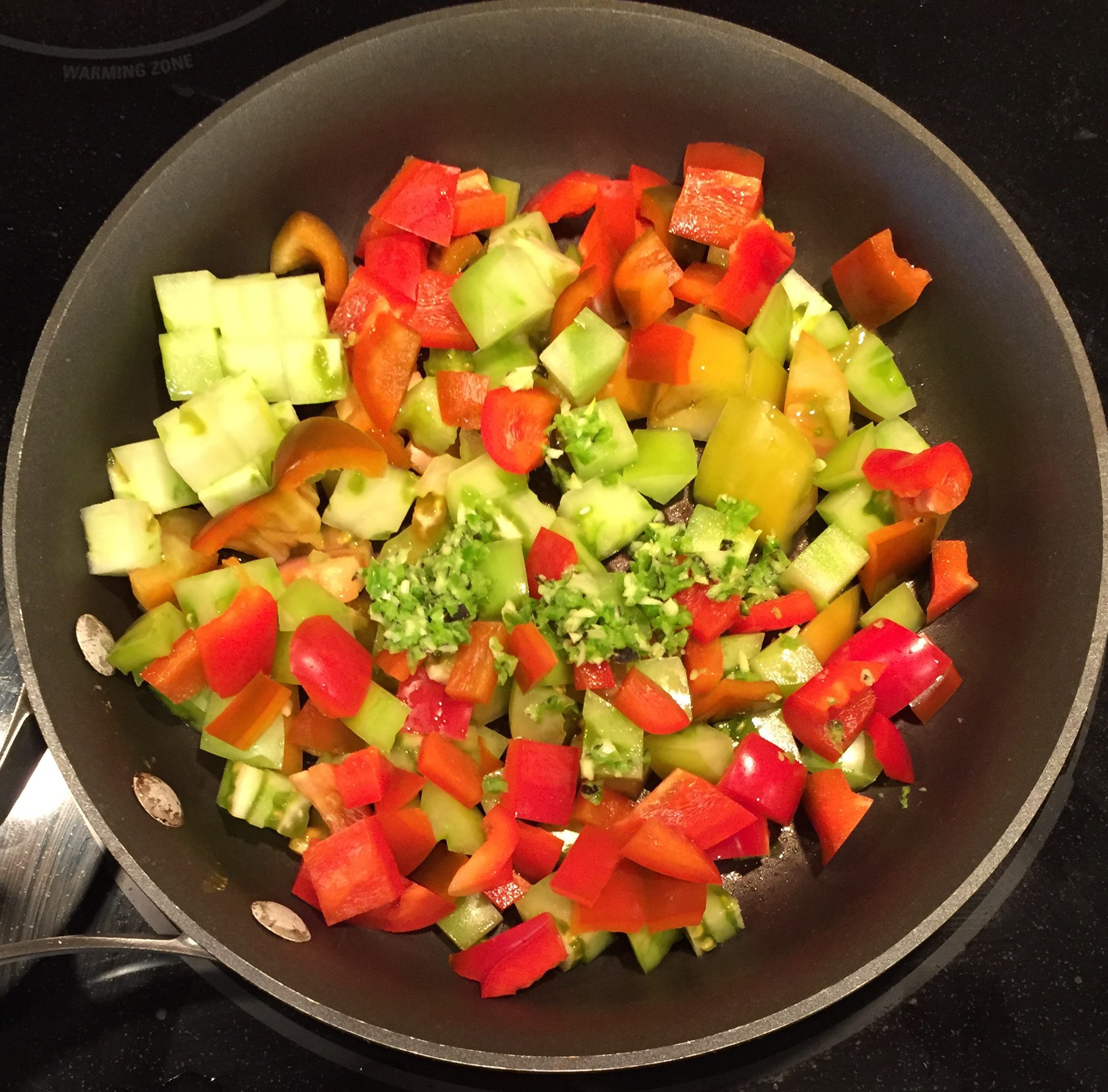 Green Tomato Sauté – julienne.red
