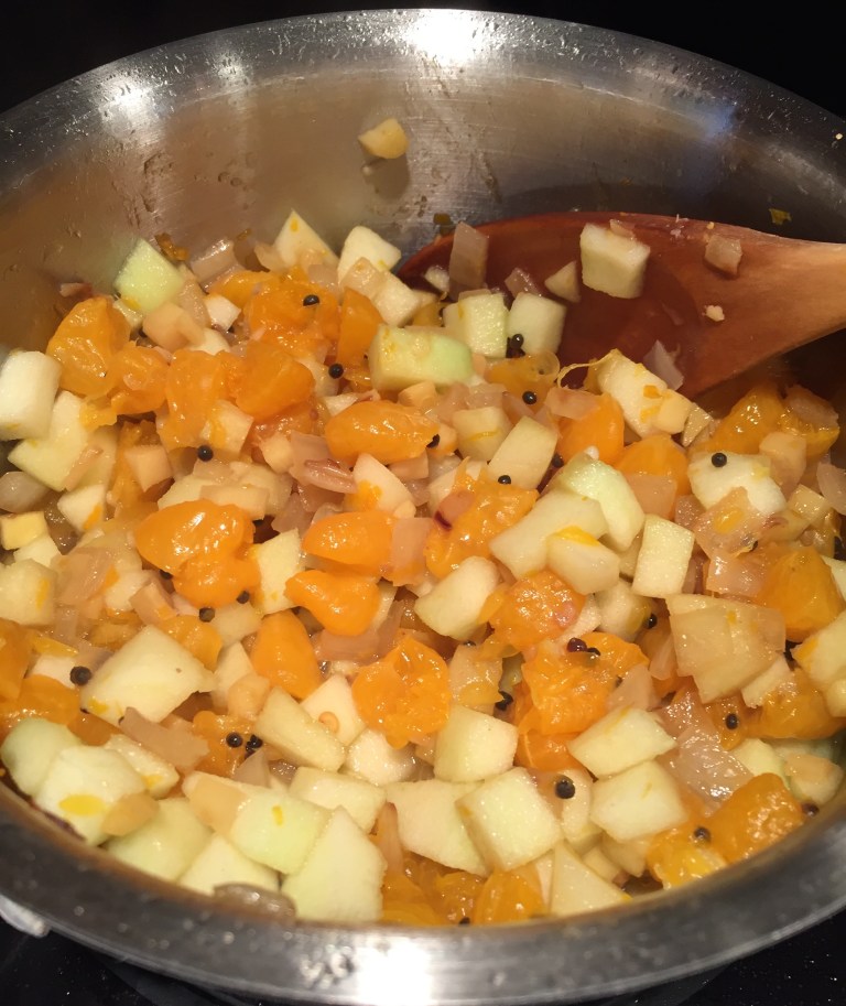 Fresh Ginger-Orange Chutney – julienne.red