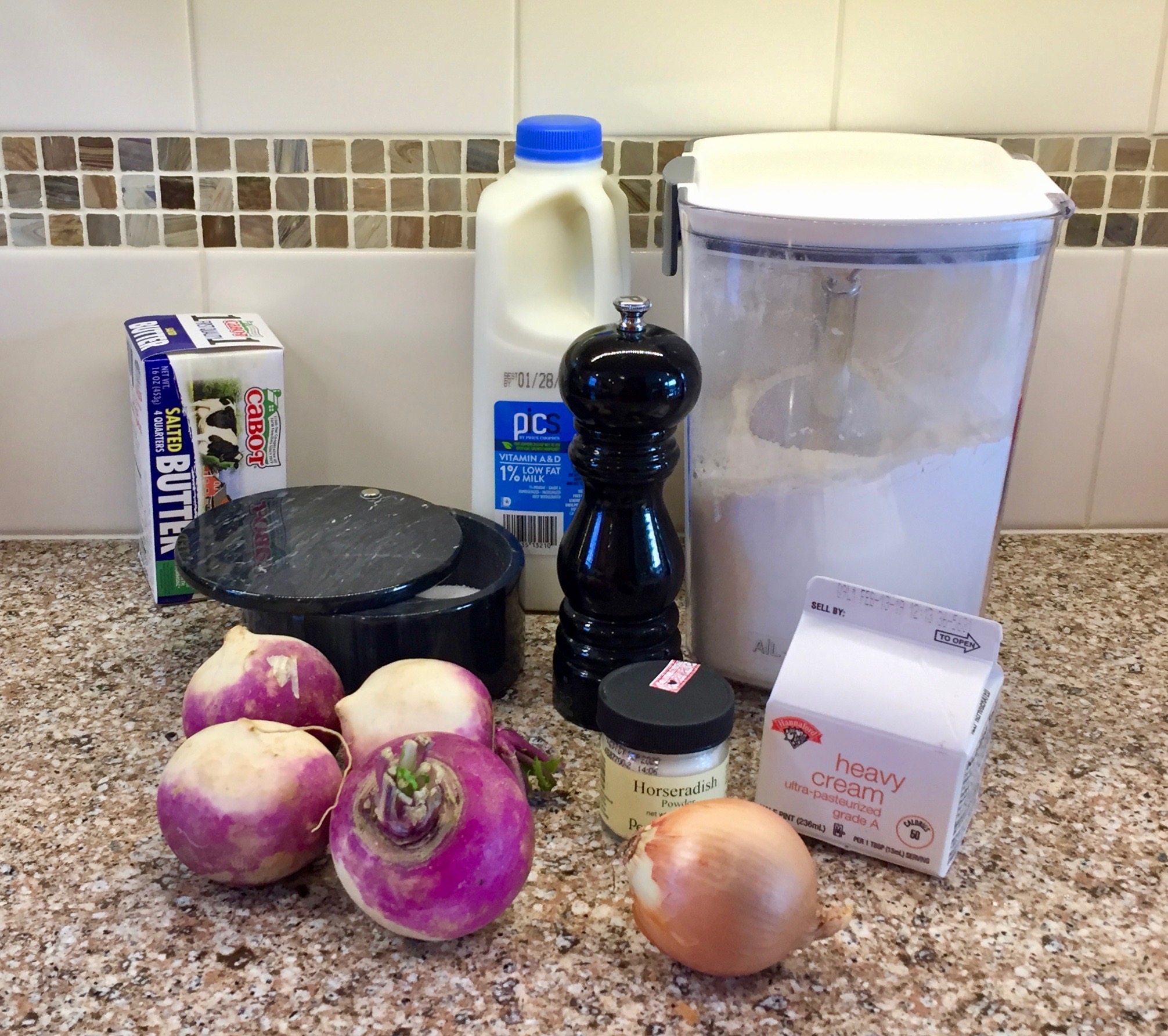 Scalloped Turnips With Horseradish – julienne.red