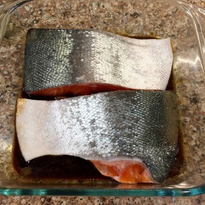Planked Maple-Molasses Salmon Fillet – julienne.red