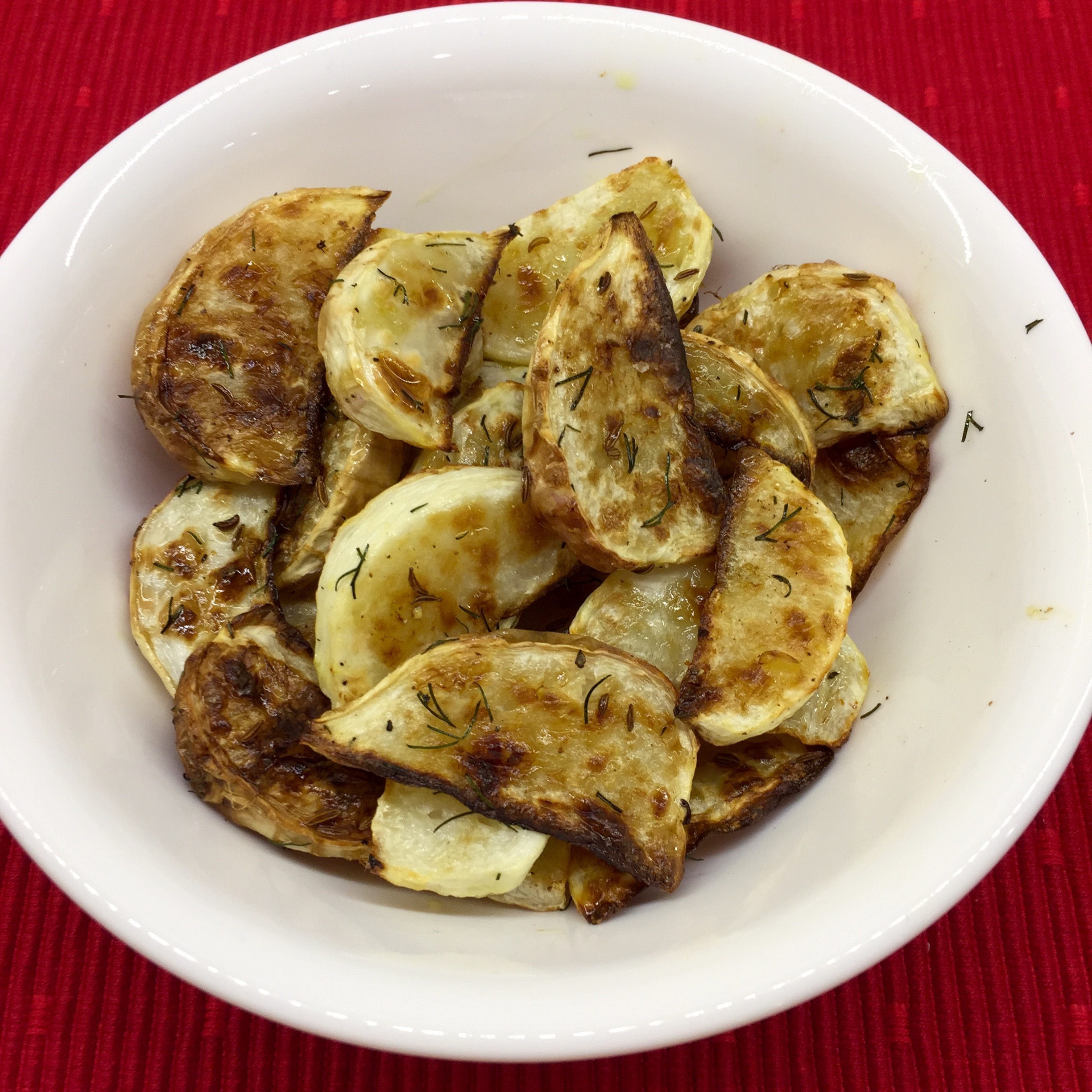 Roasted Turnips With Dill and Caraway – julienne.red